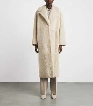 Max Mara Shearling Coat