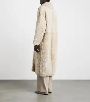 Max Mara Shearling Long Coat
