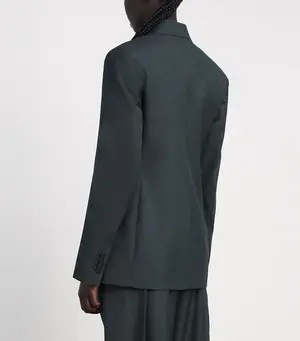 Victoria Beckham Wool Layered Blazer
