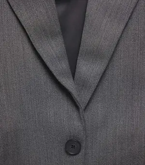 Victoria Beckham Virgin Wool Roberta Blazer