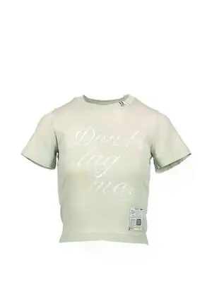 Mihara Yasuhiro Sun-faded Like Mini T-shirt - Green