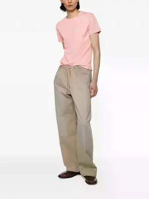 Acne Studios Fitted T-shirt With Logo - Pink