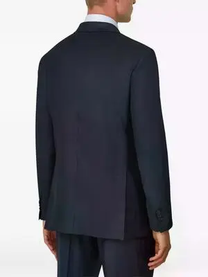 Boggi Milano Double-breasted Pattern Wool Suit