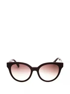 Longchamp Round-frame Sunglasses Red