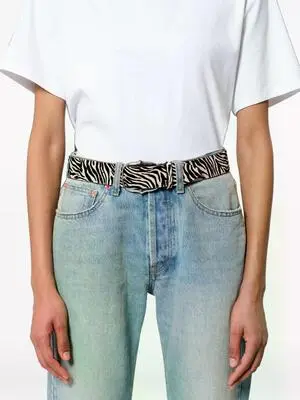 Isabel Marant Étoile Lapae Leather Belt - Neutrals