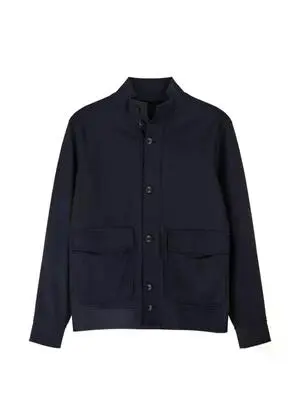 Boggi Milano Bomber In Wool