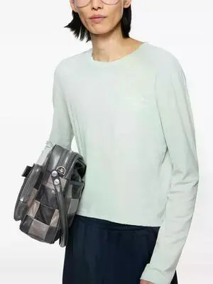 Acne Studios Distressed Logo T-shirt - Blue