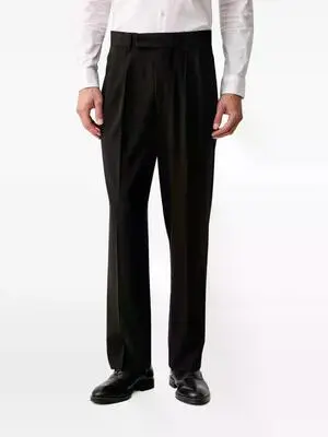 LINDBERGH Pleated Tailored Trousers - Black