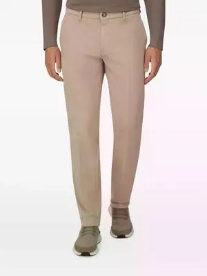 Boggi Milano Trousers In Stretch Cotton