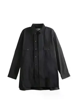 Yohji Yamamoto Flap-pockets Shirt - Black