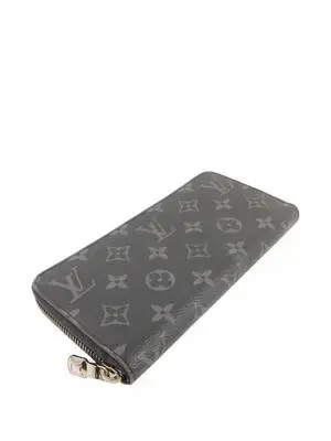 LOUIS VUITTON Zippy Monogram Eclipse Wallet