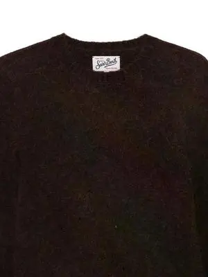 MC2 SAINT BARTH Brushed-knit Crew-neck Sweater