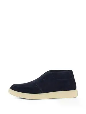 Boggi Milano Cirrus Suede Ankle Boots - Blue
