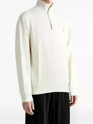 Polo Ralph Lauren Quarter-zip Logo-embroidered Sweatshirt