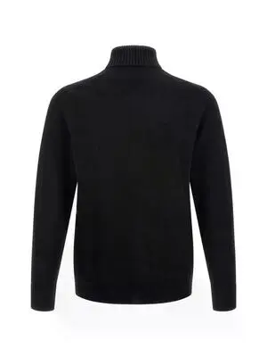 BALLANTYNE Diamond Intarsia Turtleneck Sweater