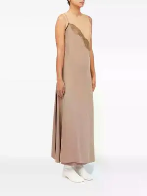 MAISON MARGIELA Lace-detail Maxi Dress