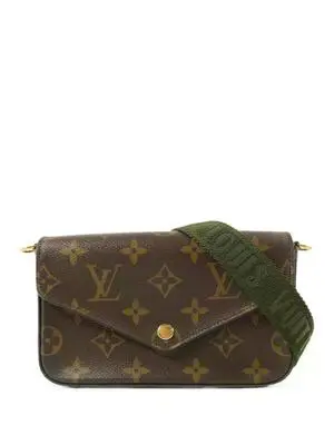 LOUIS VUITTON Monogram Felicie Strap & Go Shoulder Bag