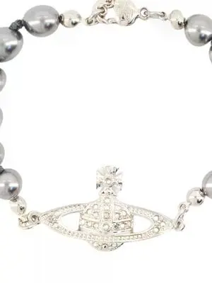 VIVIENNE WESTWOOD Mini Bas Relief Bracelet - Silver