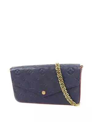 LOUIS VUITTON Pochette Felicie Monogram Empreinte Clutch Bag