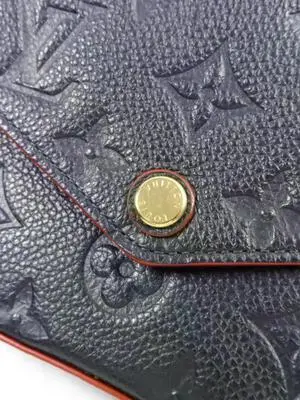 LOUIS VUITTON Pochette Felicie Monogram Empreinte Clutch Bag