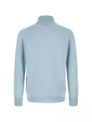 BALLANTYNE Intarsia Diamond Cardigan