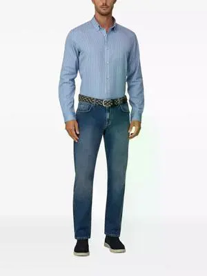 Boggi Milano Jeans In Medium Stretch Denim