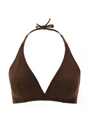 ERES Gang Triangle Bikini Top - Brown