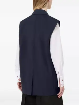 Max Mara Sleeveless Wool Waistcoat