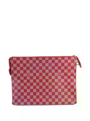 LOUIS VUITTON Module Damier Couleur Clutch Bag