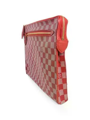 LOUIS VUITTON Module Damier Couleur Clutch Bag