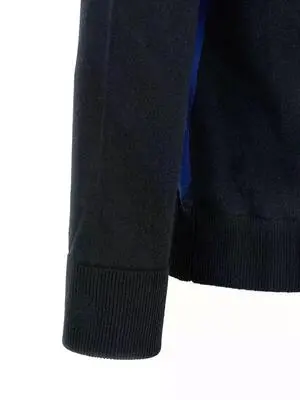 BALLANTYNE Diamond-intarsia V-neck Sweater