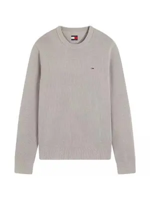 Tommy Hilfiger Tommy-flag Ribbed-knit Sweater