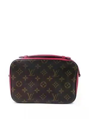 LOUIS VUITTON Saintonge Monogram Shoulder Bag - Brown