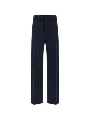 FERRAGAMO Wide Leg Trousers - Blue