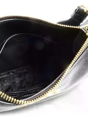 Prada Vitello Phenix Shoulder Bag - Black
