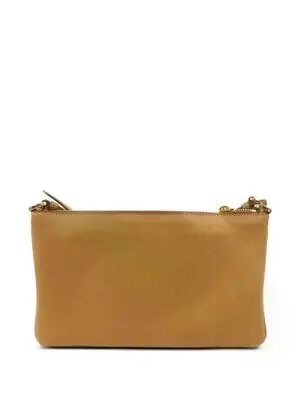 Prada Enamel Triangle Logo Shoulder Bag