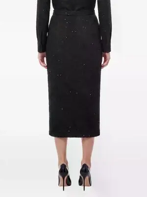 Roland Mouret Sequin-embellished Pencil Skirt