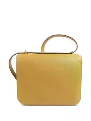 Hermès Mini Constance Epsom Leather Shoulder Bag - Neutrals