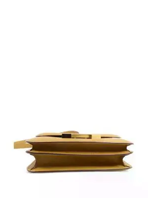 Hermès Mini Constance Epsom Leather Shoulder Bag - Neutrals