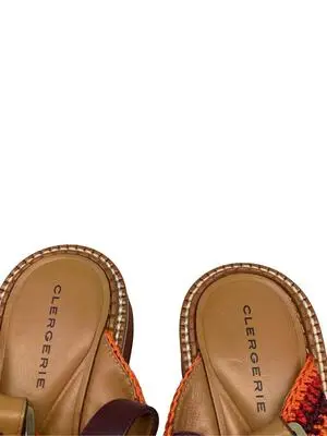Clergerie Woven Platform Sandals