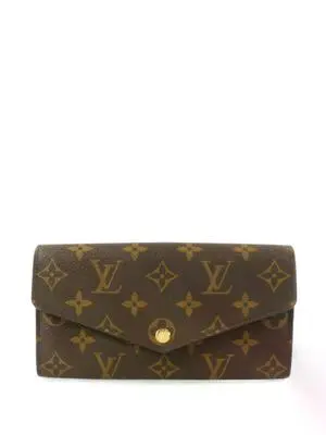 LOUIS VUITTON Portefeuille Sara Monogram Wallet - Brown
