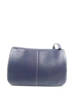 Hermès Halzan 31 Shoulder Bag - Blue