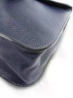 Hermès Halzan 31 Shoulder Bag - Blue