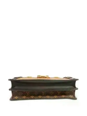 LOUIS VUITTON Monogram Trunk Clutch Bag