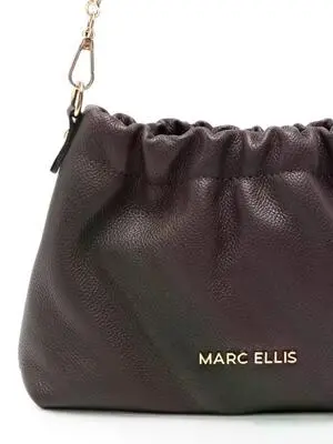 MARC ELLIS Zoedo Grained-leather Shoulder Bag