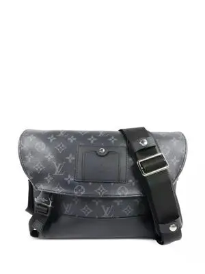 LOUIS VUITTON Pm Monogram Eclipse Voyager Messenger Bag