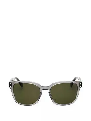 FERRAGAMO Rectangle-frame Sunglasses - Grey