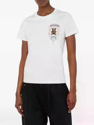 Moschino Teddy Bear Graphic-print T-shirt - White