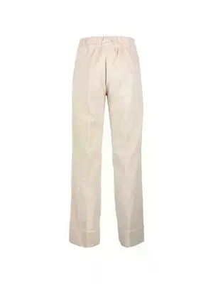 CIGALA'S Elasticated Straight-leg Trousers
