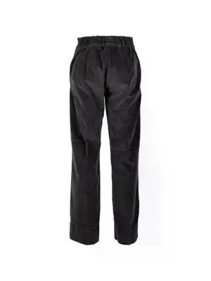 CIGALA'S Corduroy Elasticated-waist Trousers - Grey